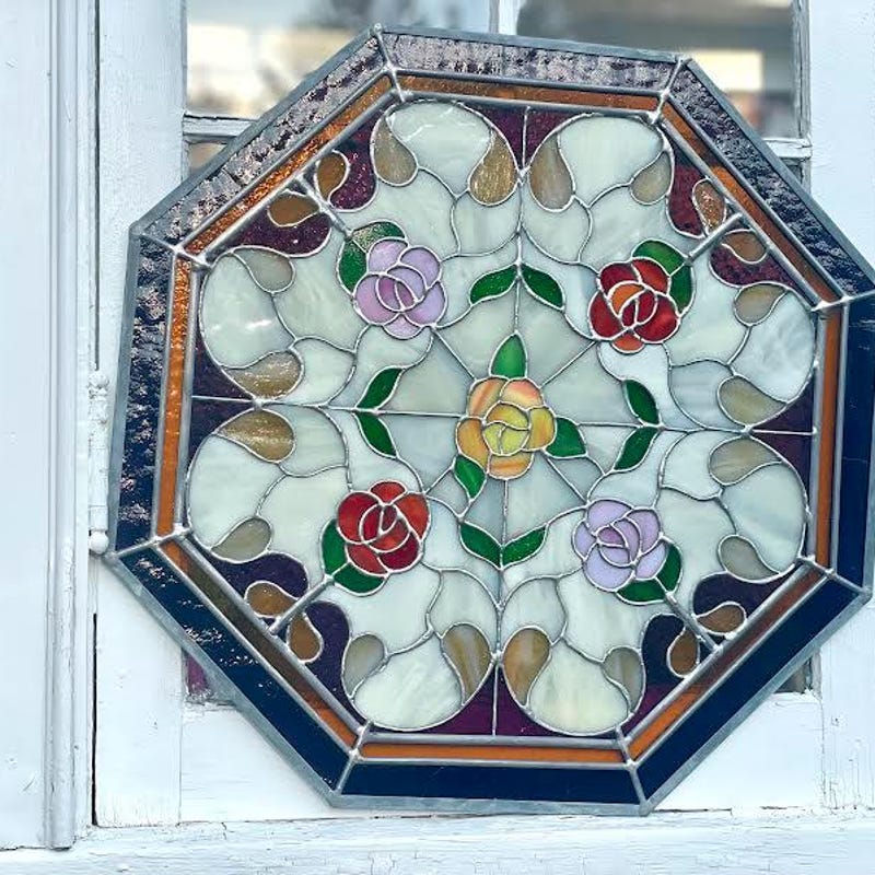 Glass Medallions - Etsy