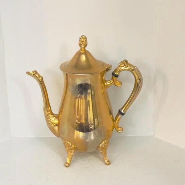 Gold Plated Tea Set - Etsy