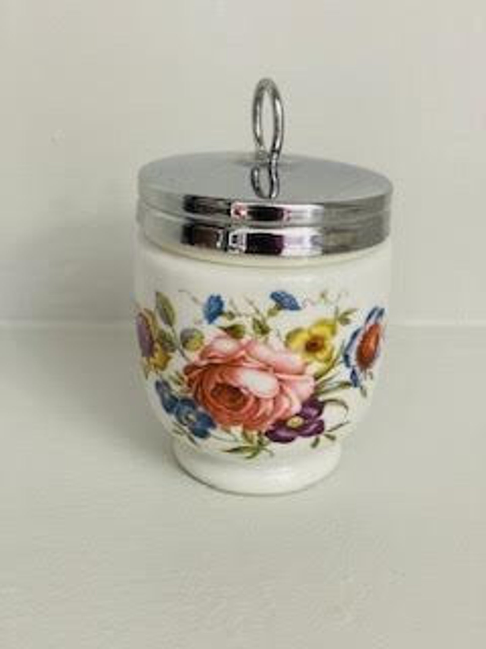 Vintage Large Egg Coddler by Royal Worcester, Bournemouth Pattern ...