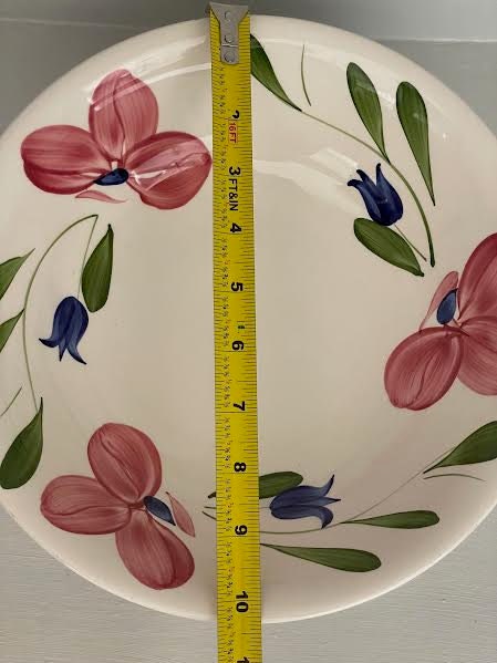 Maxam Italian Bowl With Floral Hand Painted Design Vintage Ceramic ...