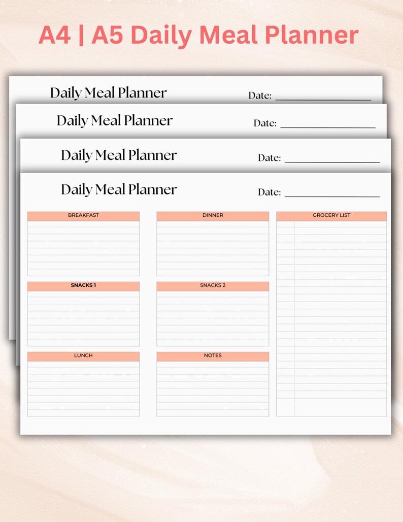 Ultimate Meal Planner: Your Key to Stress-free, Healthy Eating-plan ...