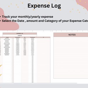 Ultimate Bookkeeping Spreadsheet,monthly Calendar,yearly Overview, Tax ...