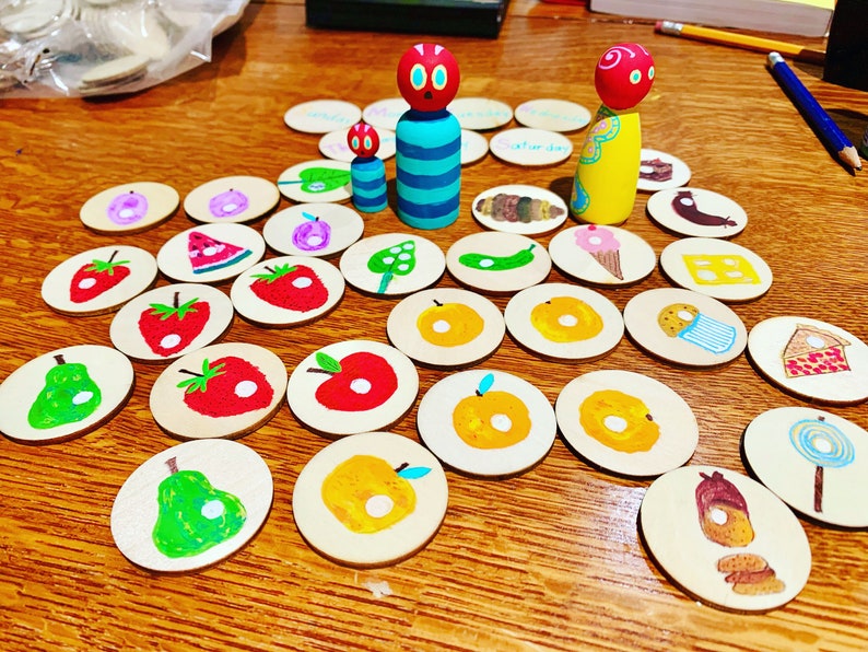 The Very Hungry Caterpillar Play Set - Etsy