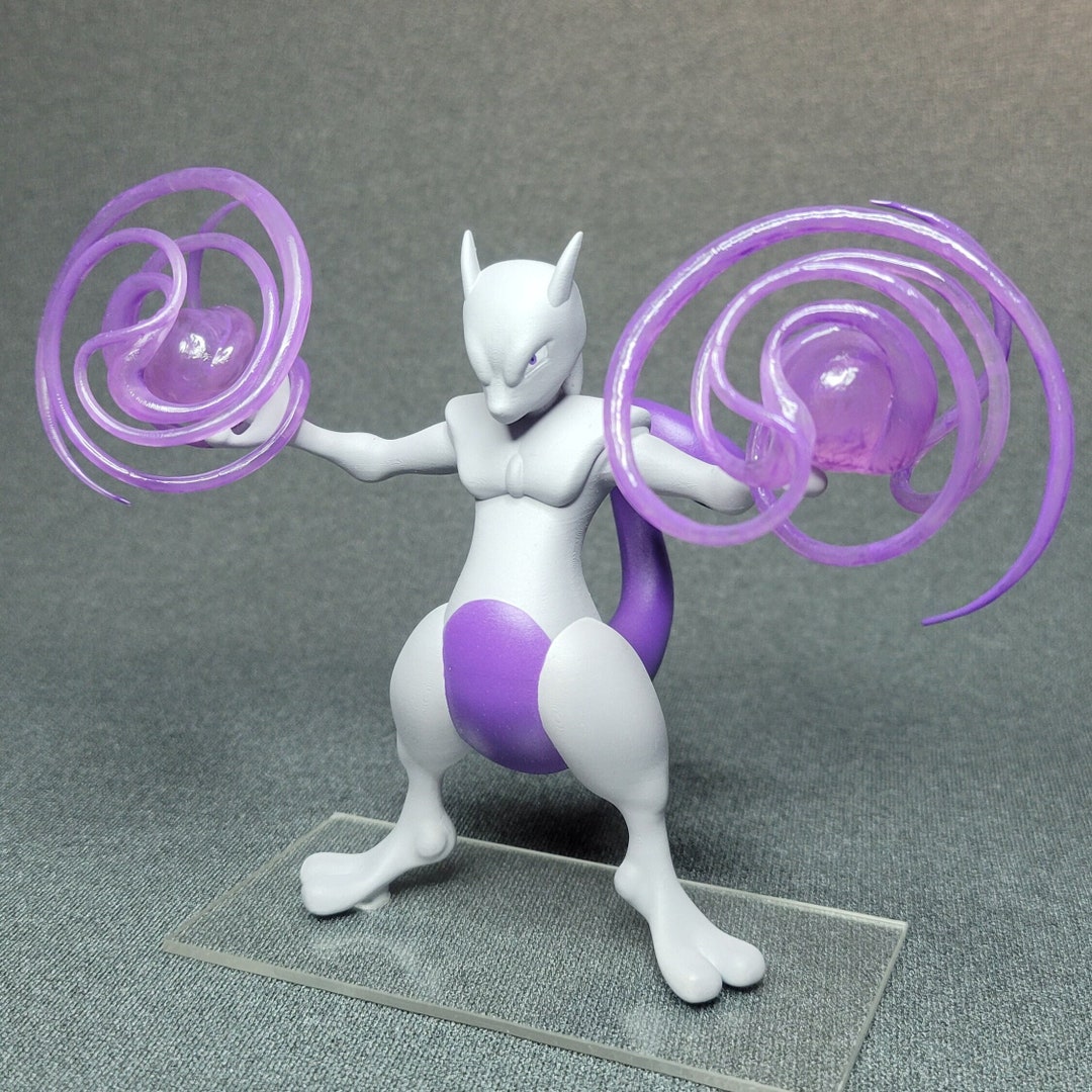 Mewtwo 0150 3D Printed - Etsy