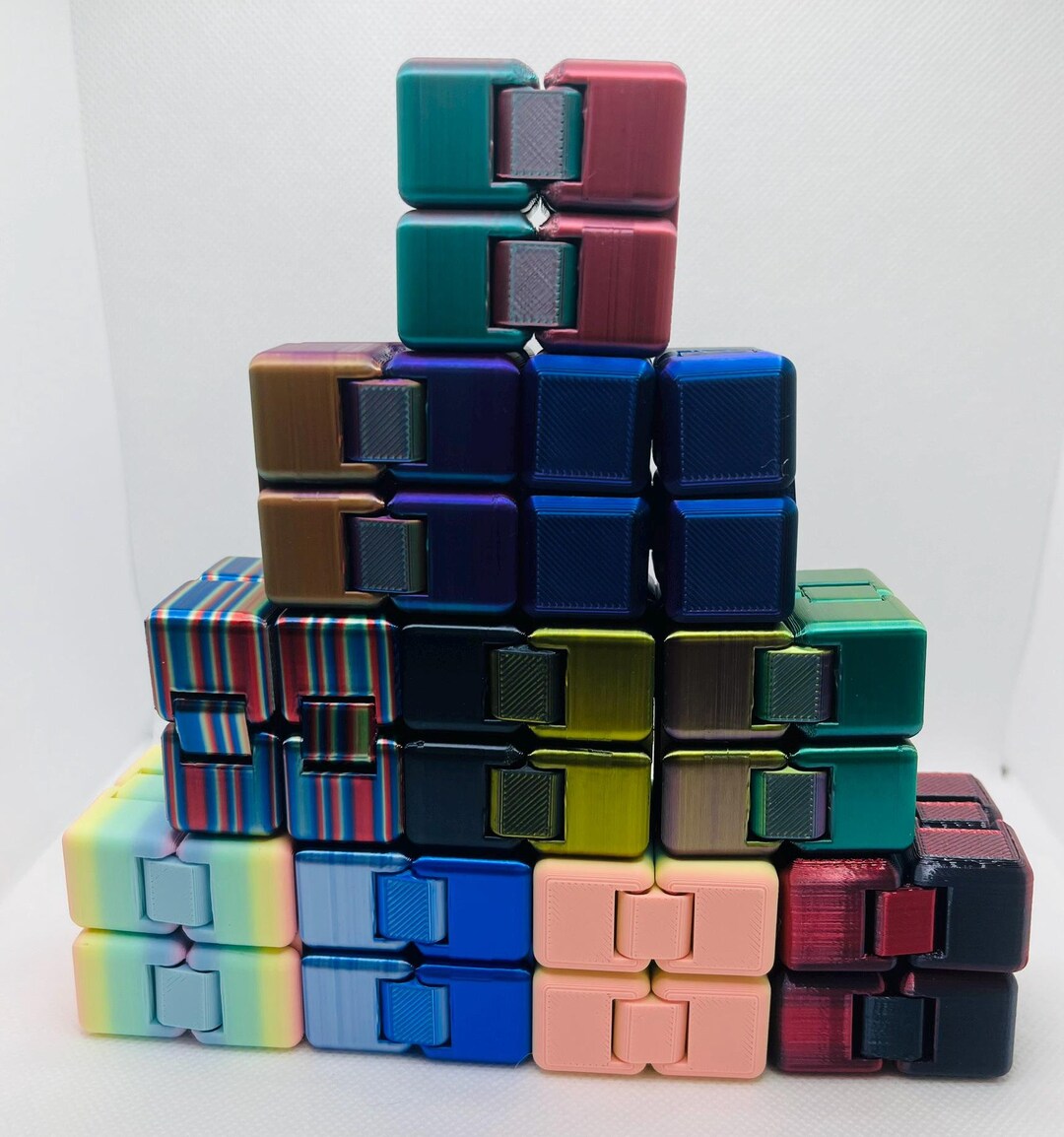 Infinity Cube Fidget, Fidget, Gifts, Stocking Stuffers, 3d Printing - Etsy