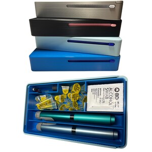 Pen Travel Essentials Case Injection Pens Needles Cartridges Wipes ...