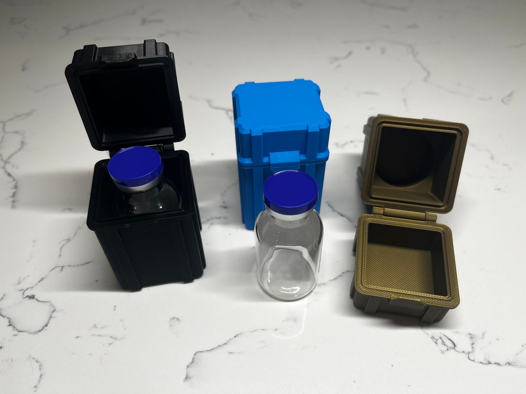 20ml Vial Storage Box for Travel, Fridge Holds 1 Vial - Etsy