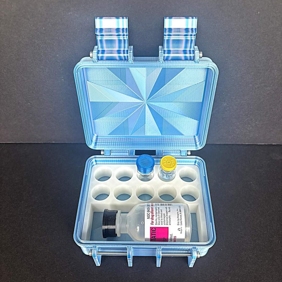 Peptide Vial Box Storage Bac Water and 3ml Vials - Etsy