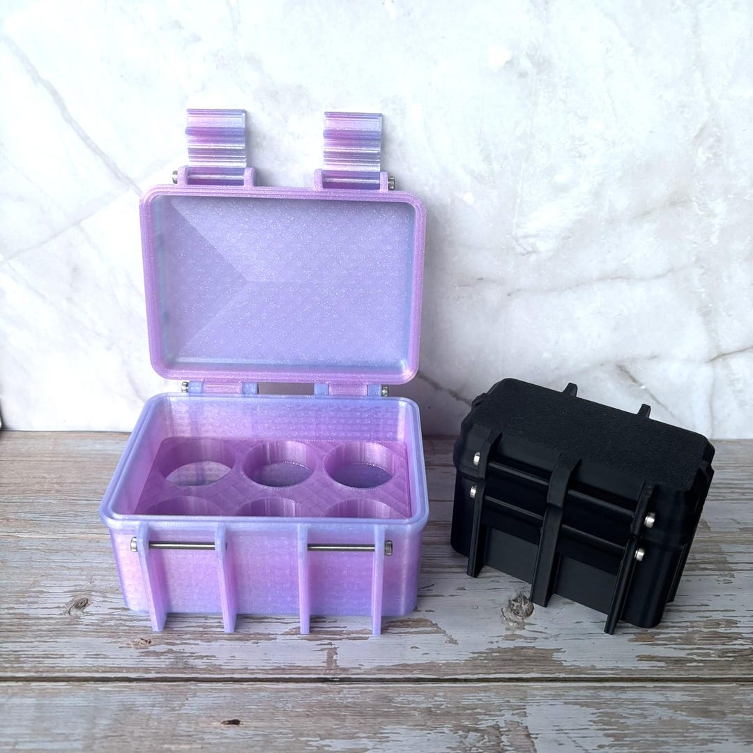 20ml Vial Box Storage Holds 2 or 6 Vials - Etsy