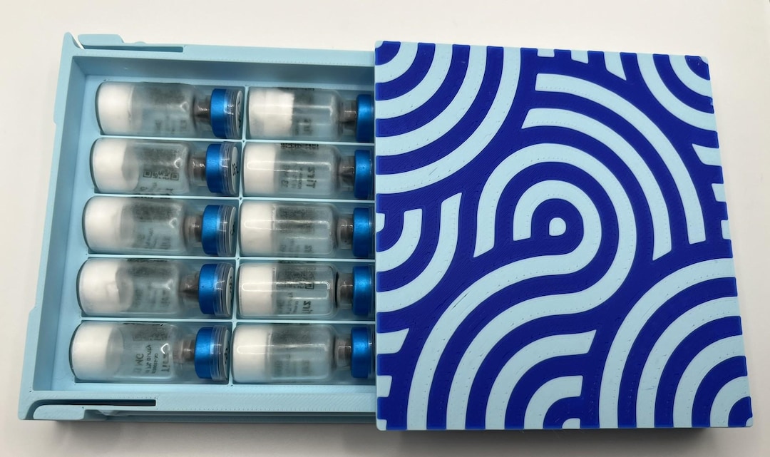 Magnetic & Stacking! Peptide Storage 3ml Vial Box - Etsy