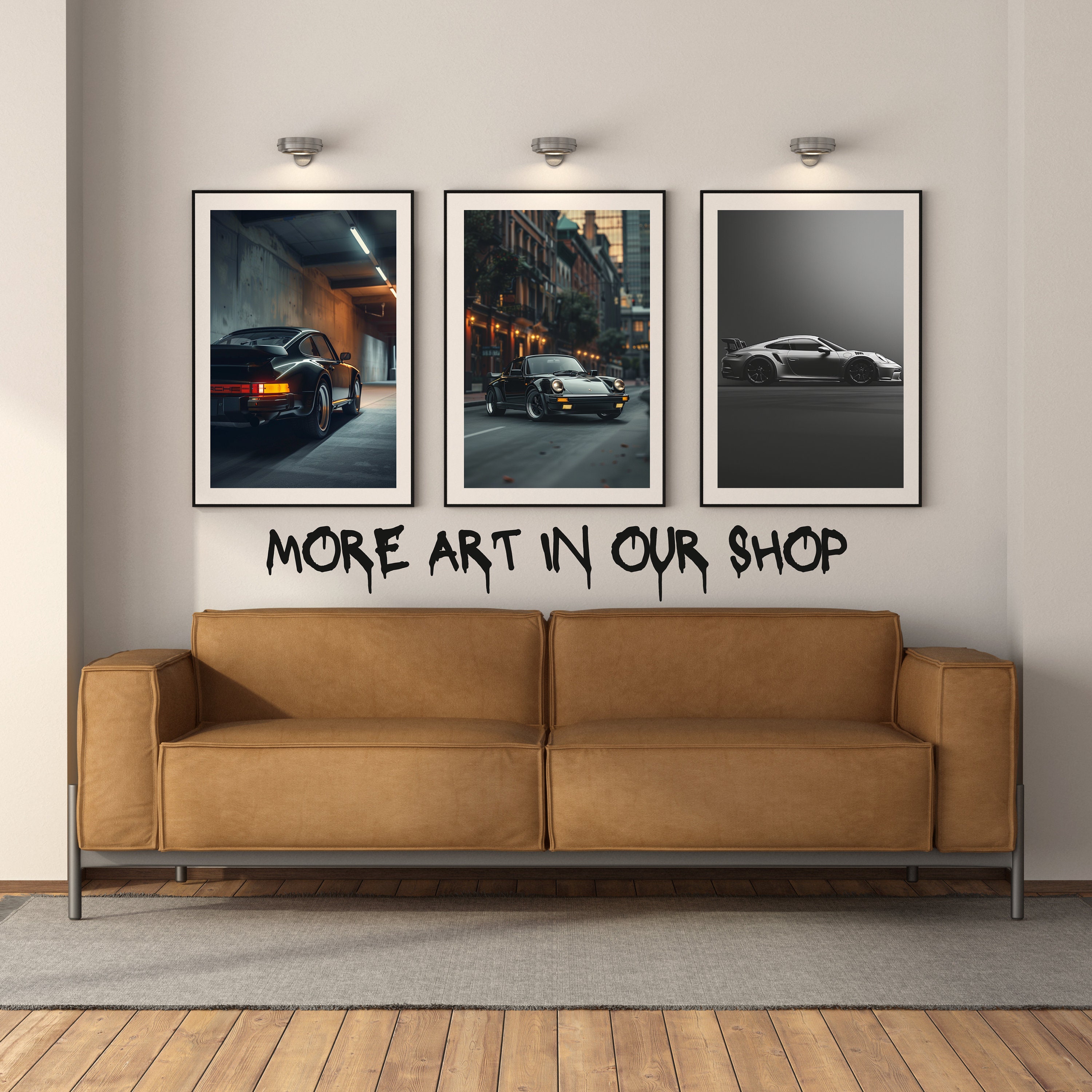 Vintage F1 Race Aquacolor Painting Monaco Grand Prix Poster Racing Car ...