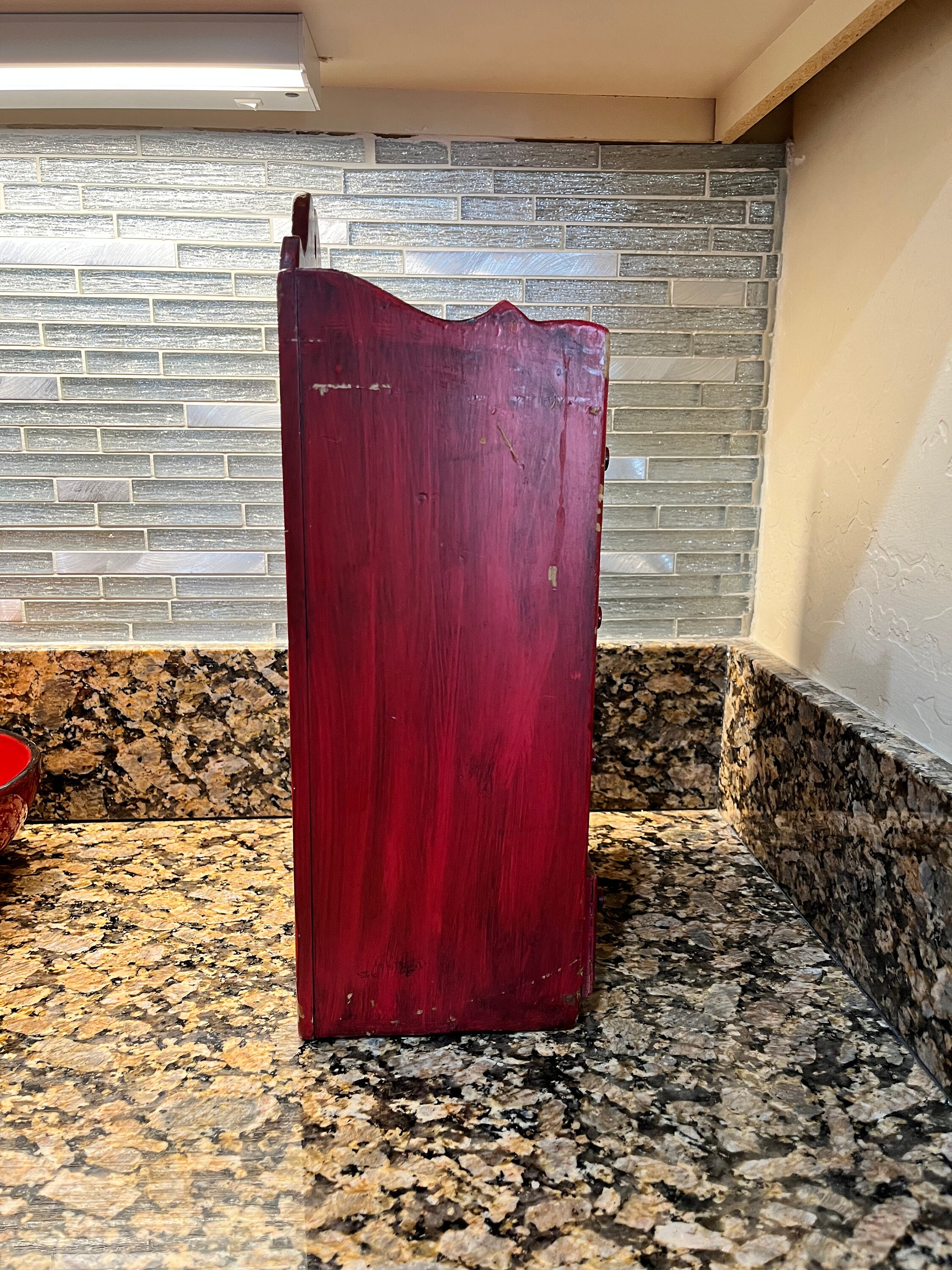 Vintage Wood Spice Box With 7 Drawers - Etsy