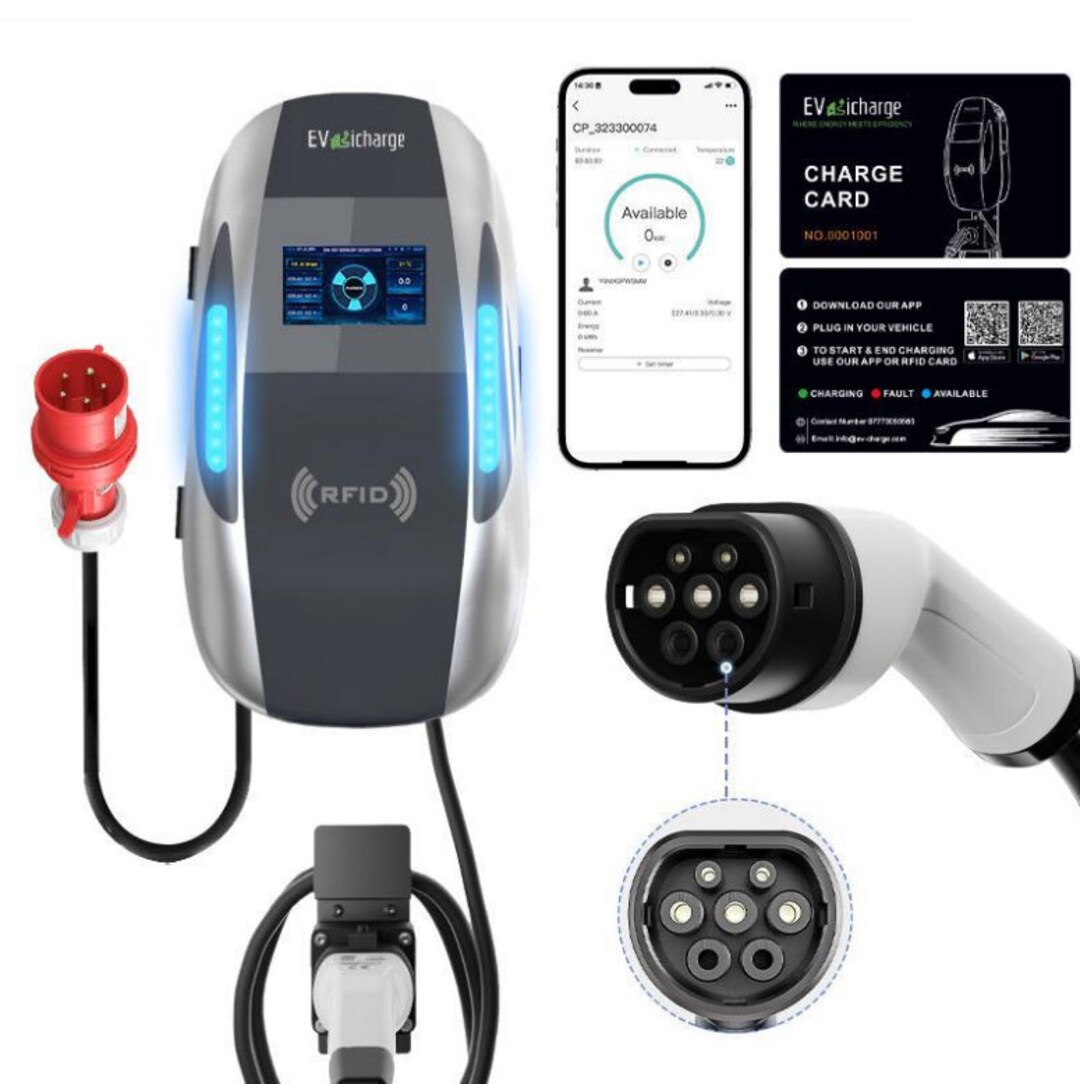 22kw AC EV Charger/ 22kw EV Charger/ Ev Fast Charger/ Electric Car ...