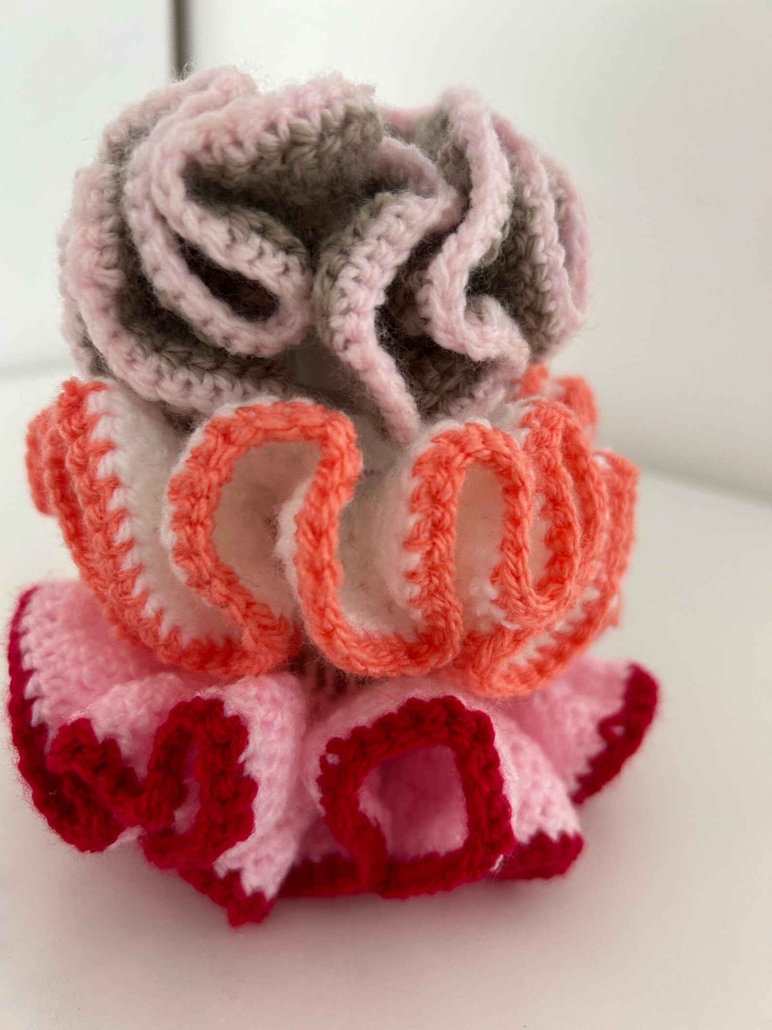 Beginner Friendly Colourful Crochet Scrunchie Pattern - Digital ...
