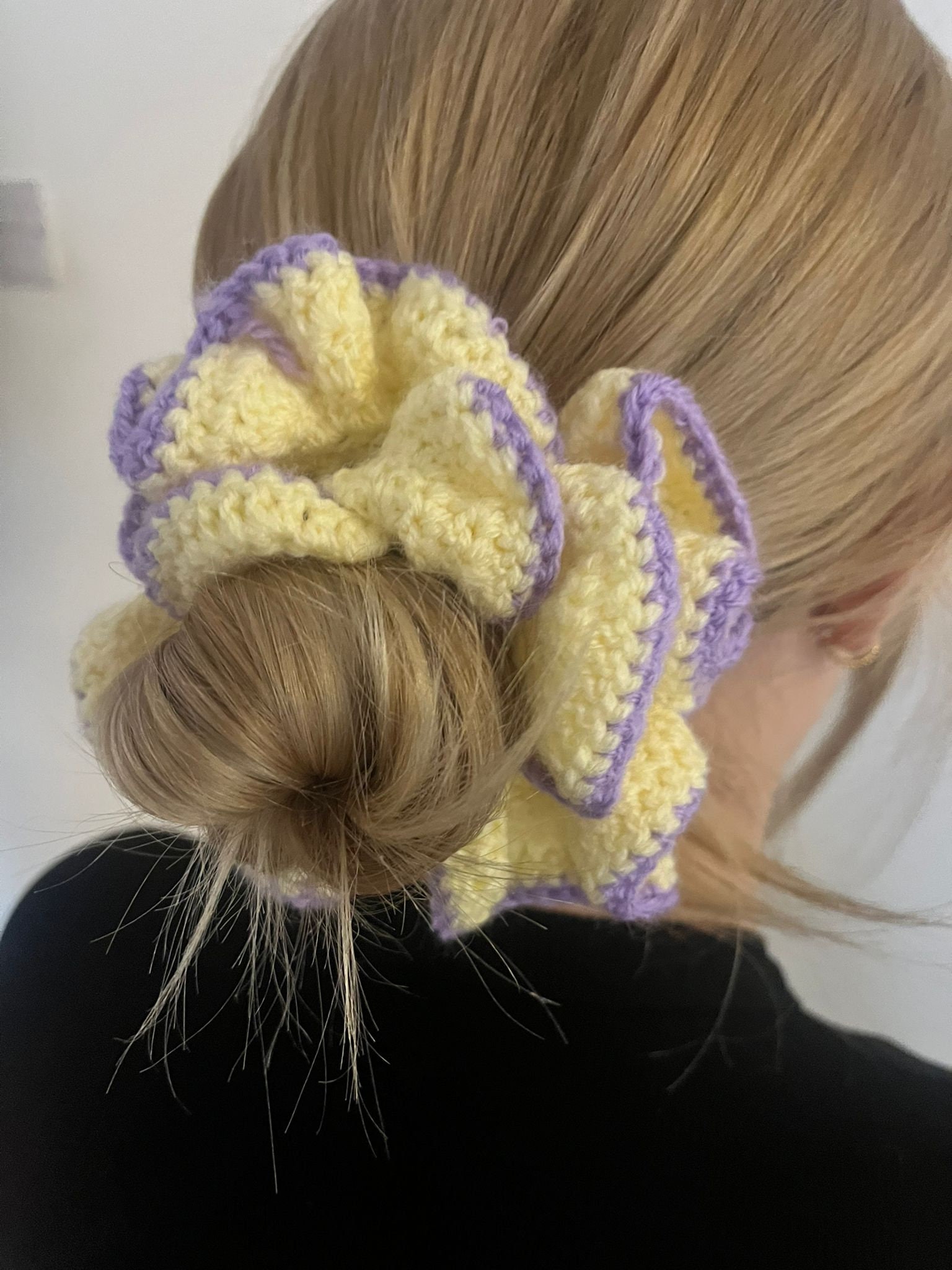 Beginner Friendly Colourful Crochet Scrunchie Pattern Digital Download ...