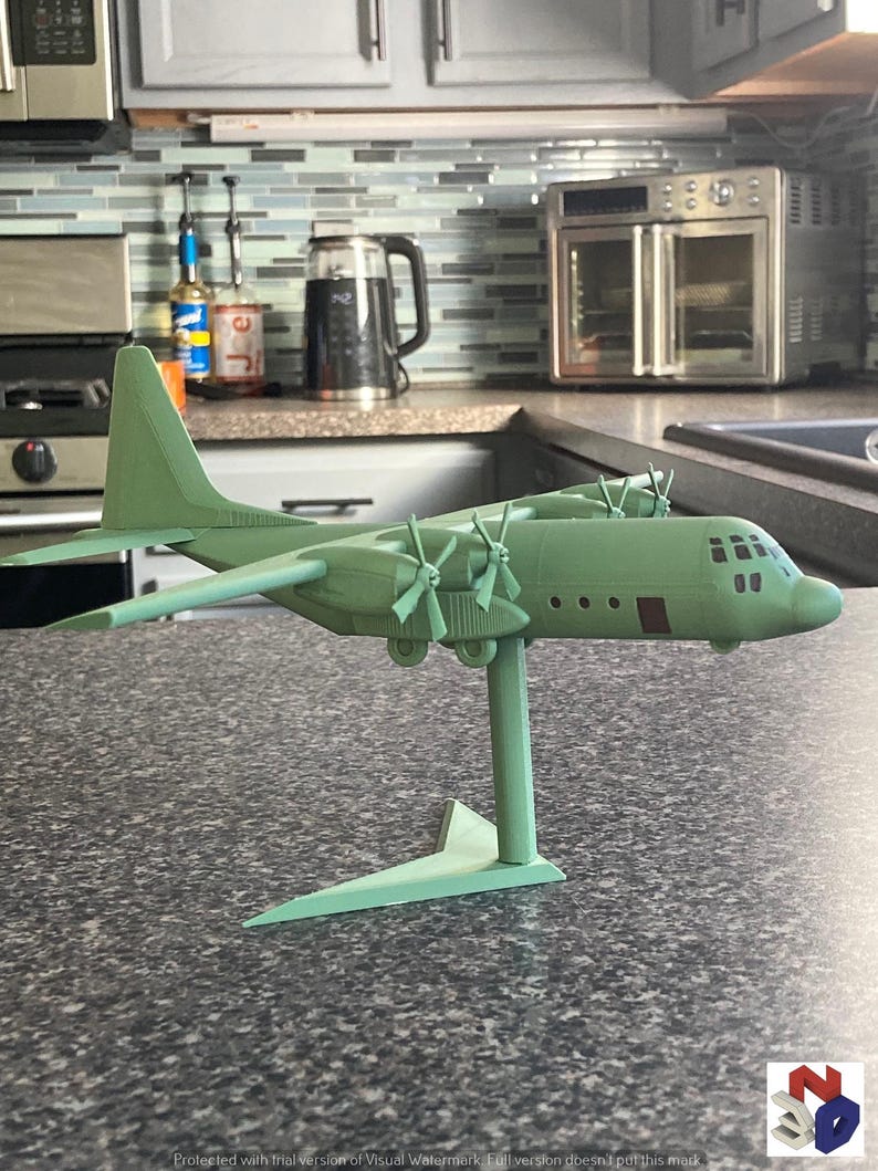 C-130 Hercules Kit Card - Etsy