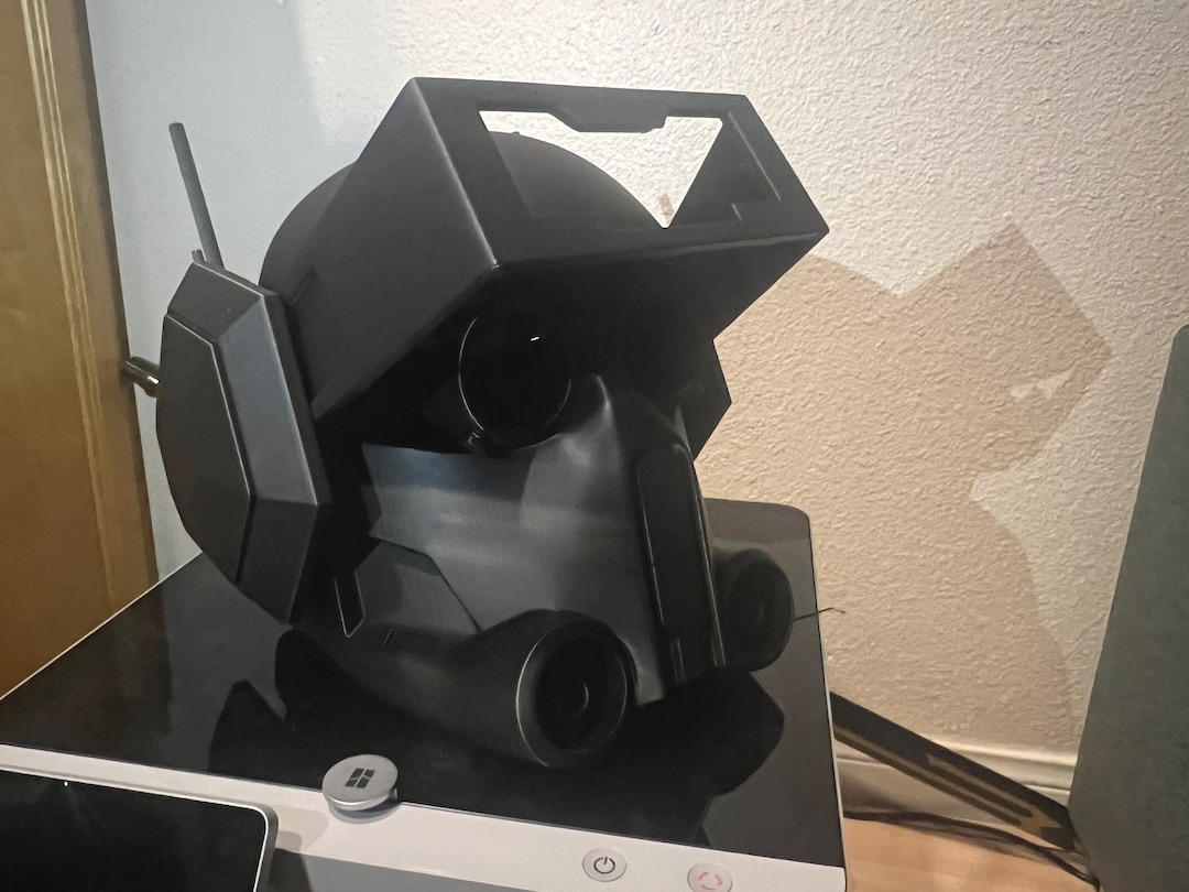 Bad Batch Tech Helmet Replica Raw Print PLA Black - Etsy