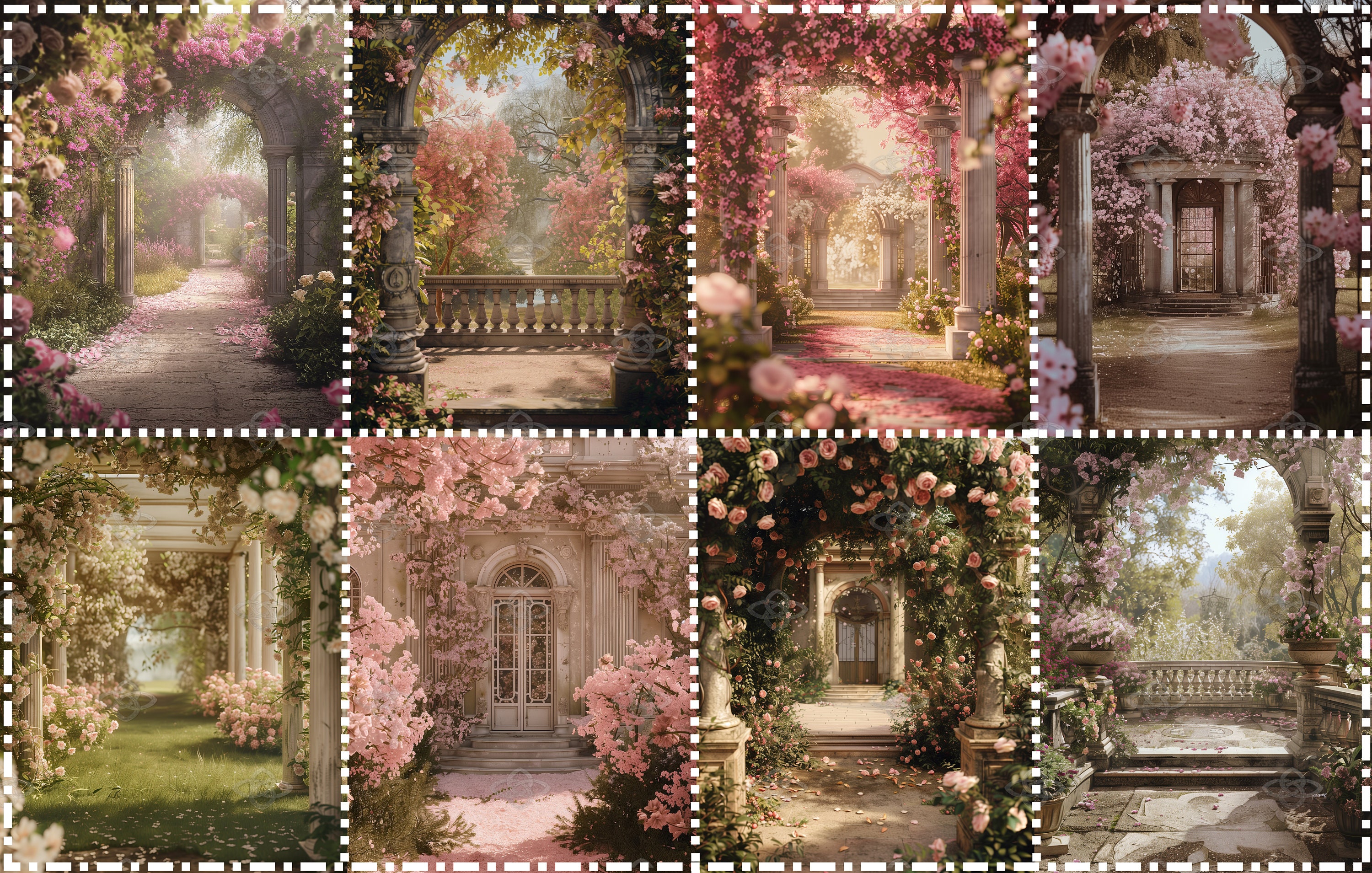 20 Spring Princesscore Digital Arches for Photoshoots, Photoshop ...