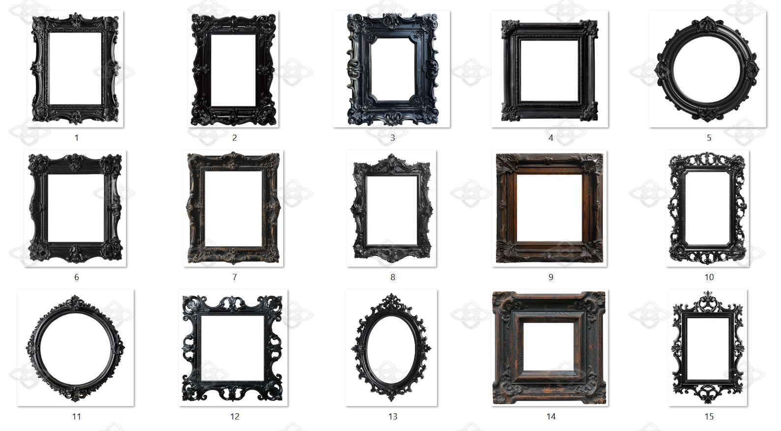 15 Dark Academia Digital Portrait Pngs, Frame Transparent Vectors ...