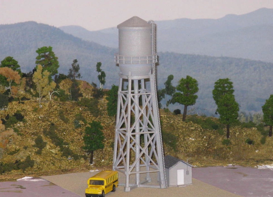 Scale Water Tower N or HO - Etsy