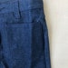 Vintage 1970's Flared Raw Denim Pants Size S (W 29" L 34") Mid Rise ...