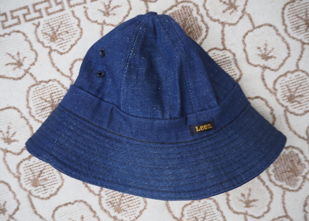 Vintage 70s Denim Bucket Hat Size S Deadstock Union Made in USA by Lee ...