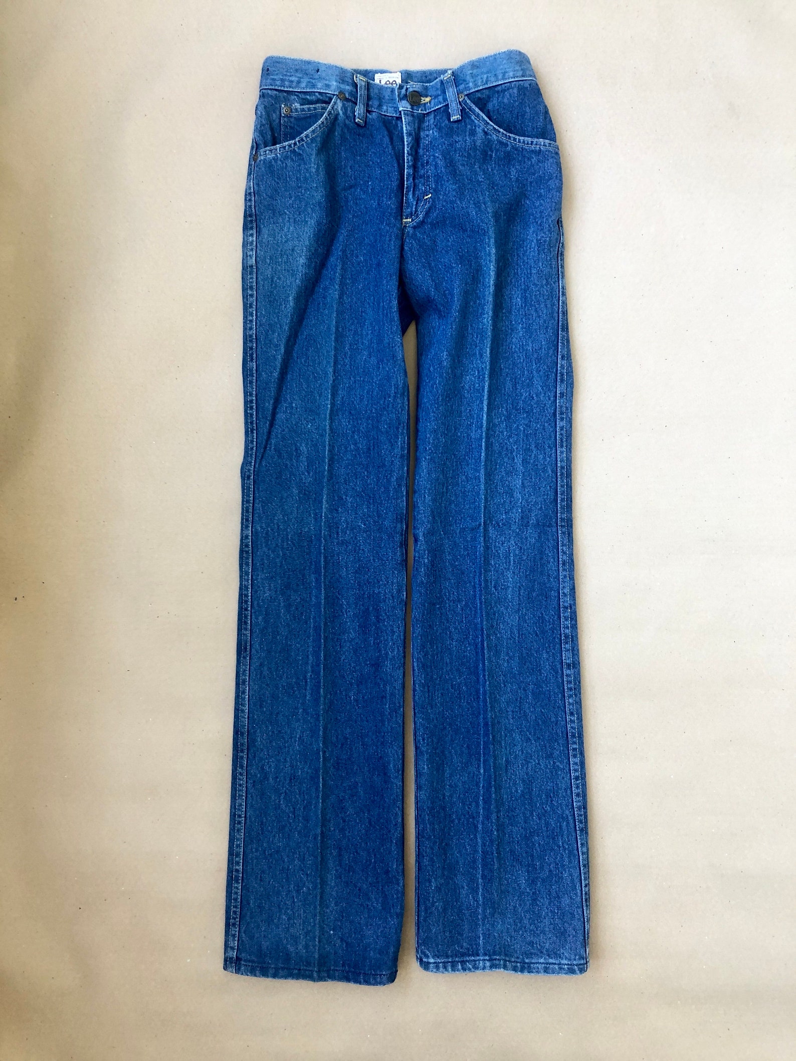 Women's 80s Western Ranger Denim Bootcut Pants W 30 L 36 Size M Vintage ...