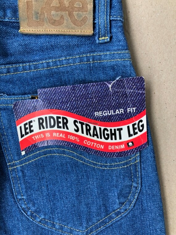 1970's Lee Rider Jeans Size XS (W 27" L 34"). Mid ris… - Gem
