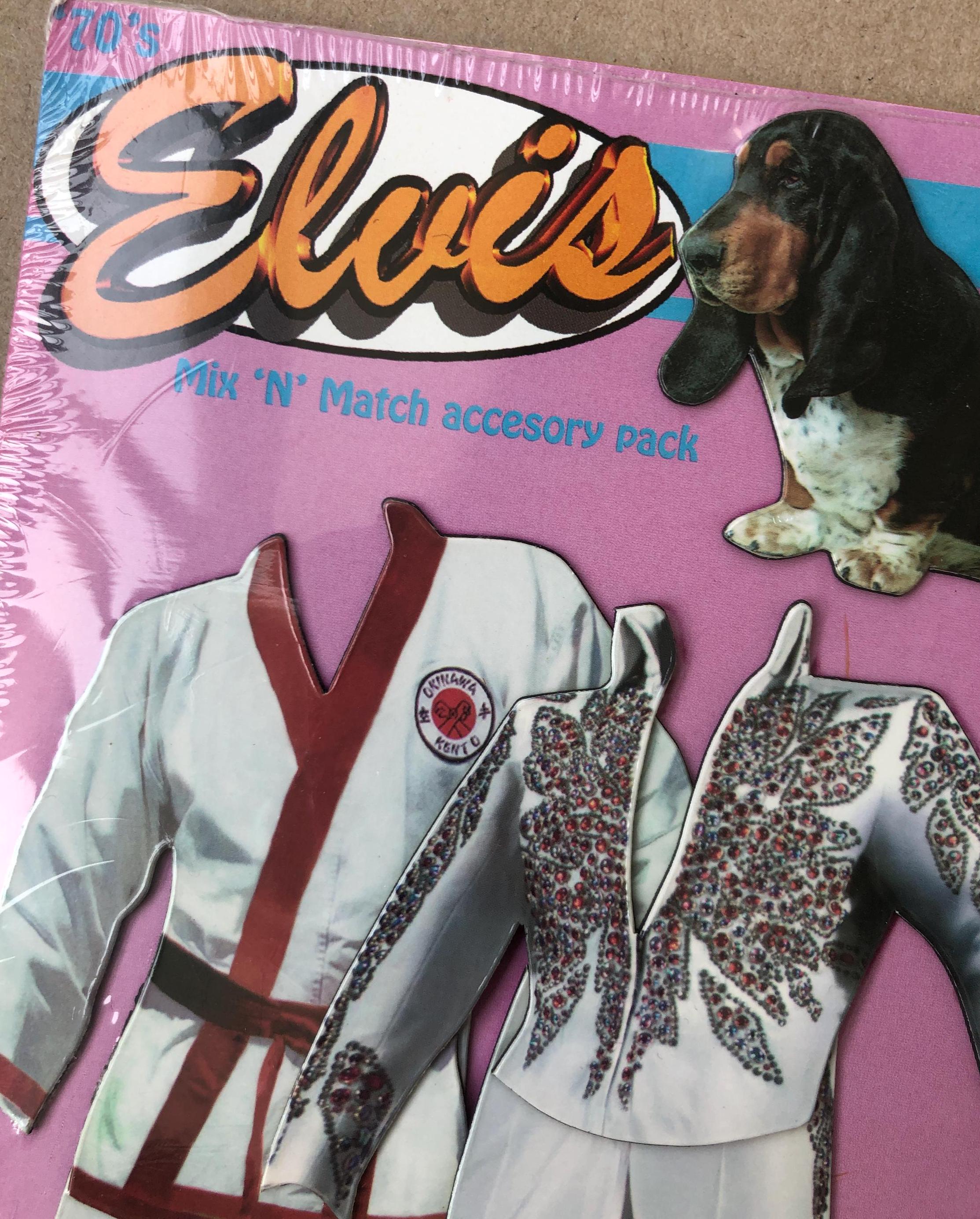 Elvis Presley '70s Elvis' Magnet Set Accesory Pack Mix N' Match Fridge ...