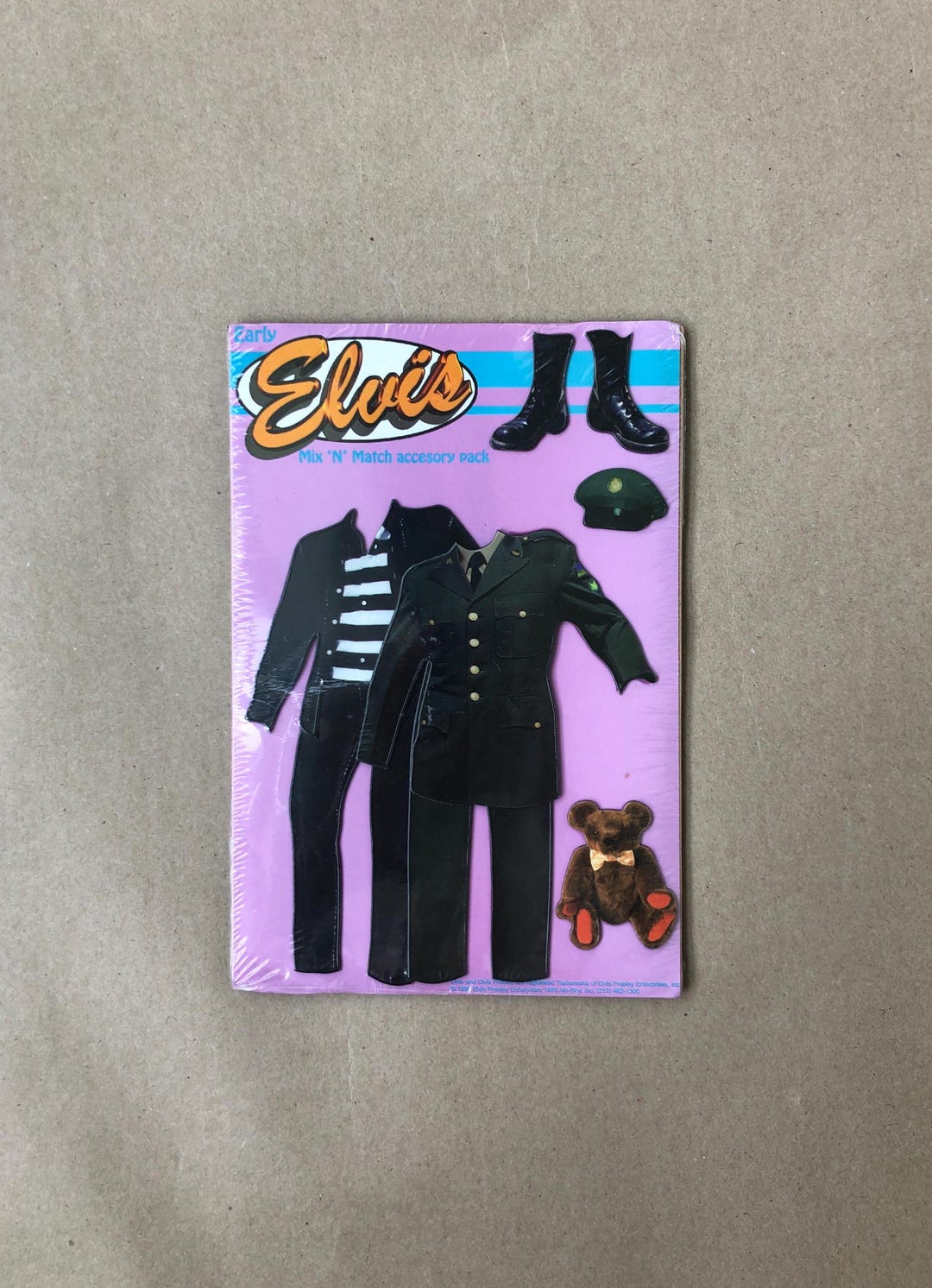 Elvis Presley Early Elvis Magnet Set Accesory Pack Mix N' Match Fridge ...