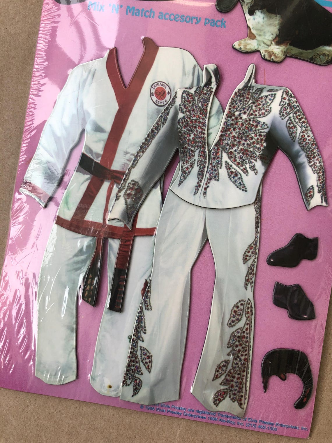 Elvis Presley '70s Elvis' Magnet Set Accesory Pack Mix N' Match Fridge ...