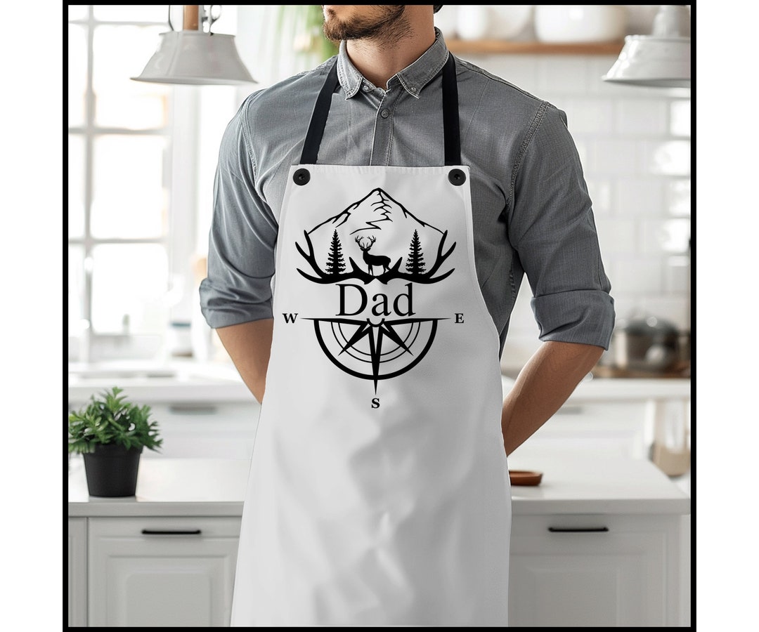 Apron for Dad Gift for Father's Day Apron for Him Wilderness Theme ...
