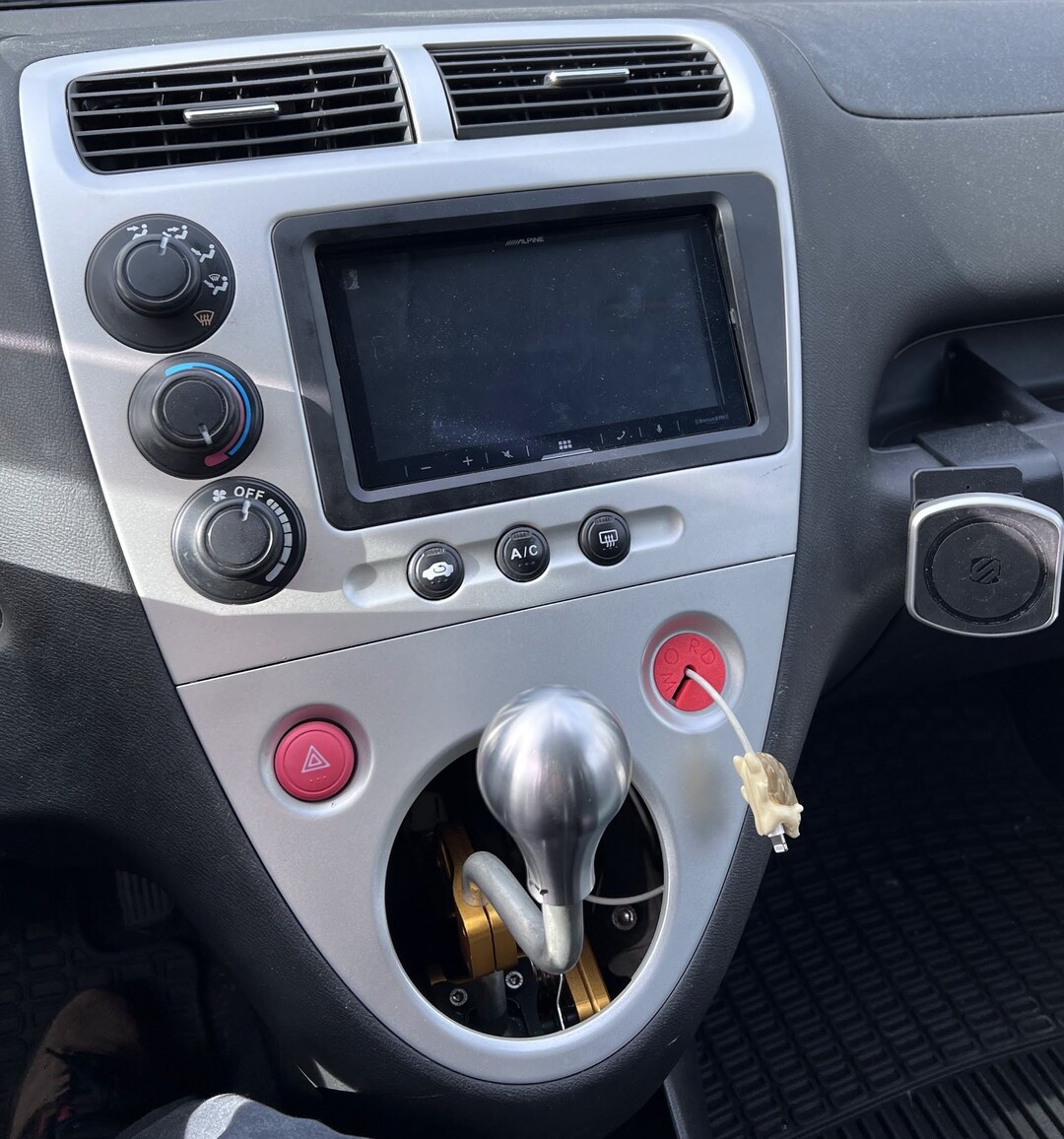 Honda EP3 USB Cable Dash Bezel - Etsy