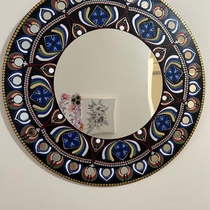 Mandala 15 With 8 Mirror Wall Home Decor - Etsy