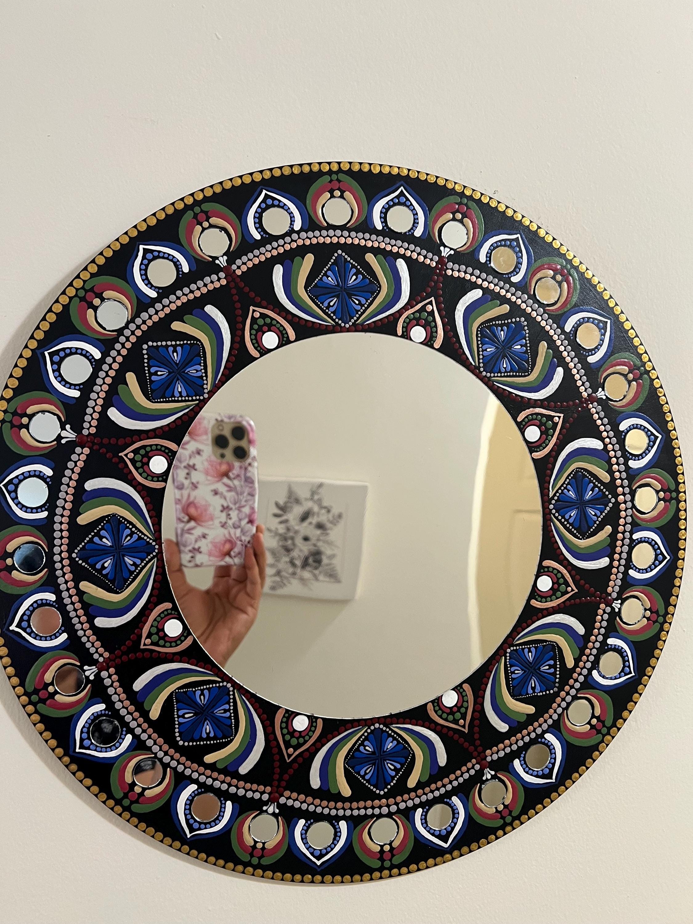 Mandala 15 With 8 Mirror Wall Home Decor - Etsy
