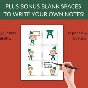 24 Elf Note Printables for Christmas Elf Ideas Jokes Activites Elf on ...