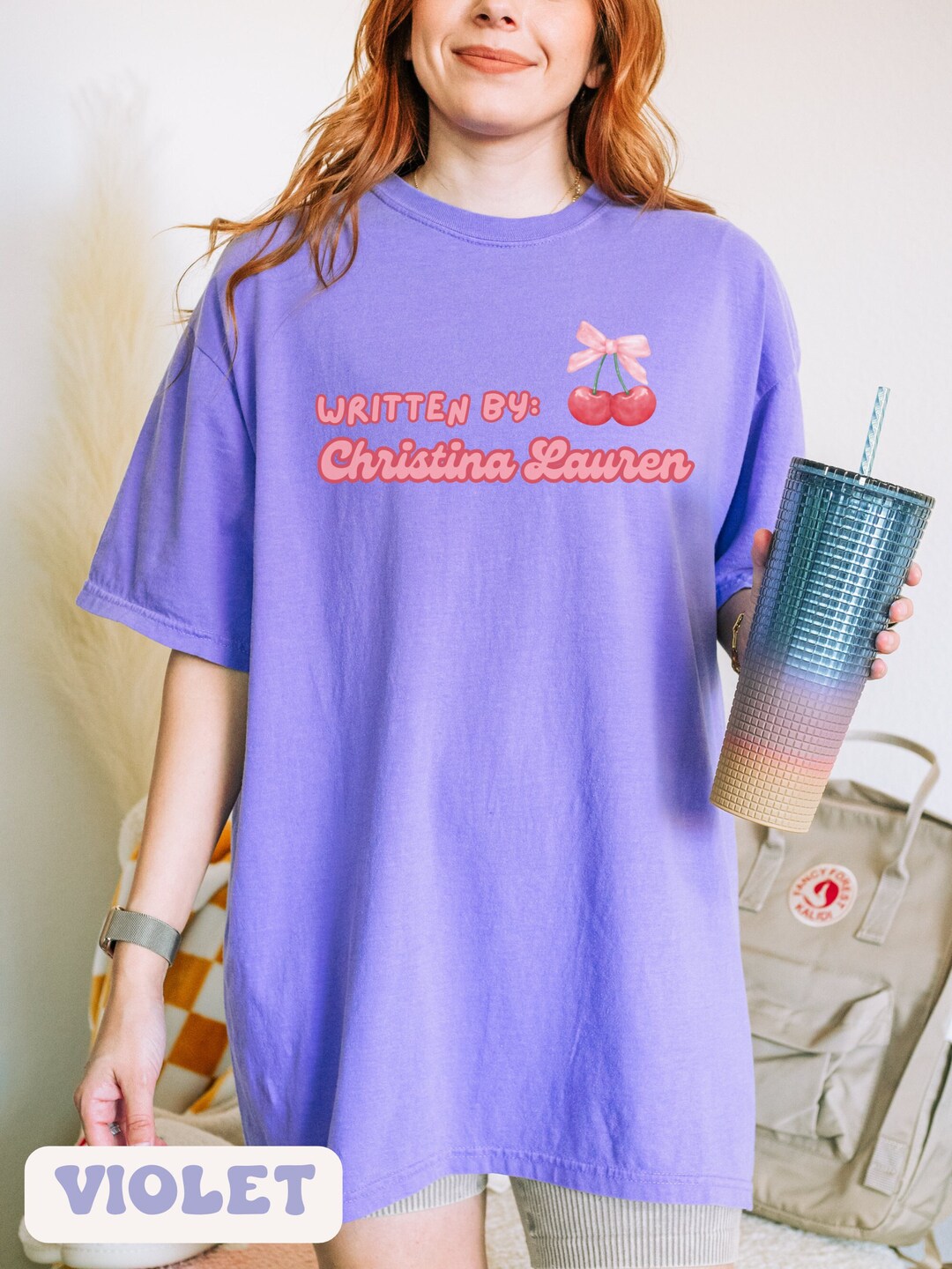 Written by Christina Lauren Comfort Colors Tee, Book Lover, Bookish ...