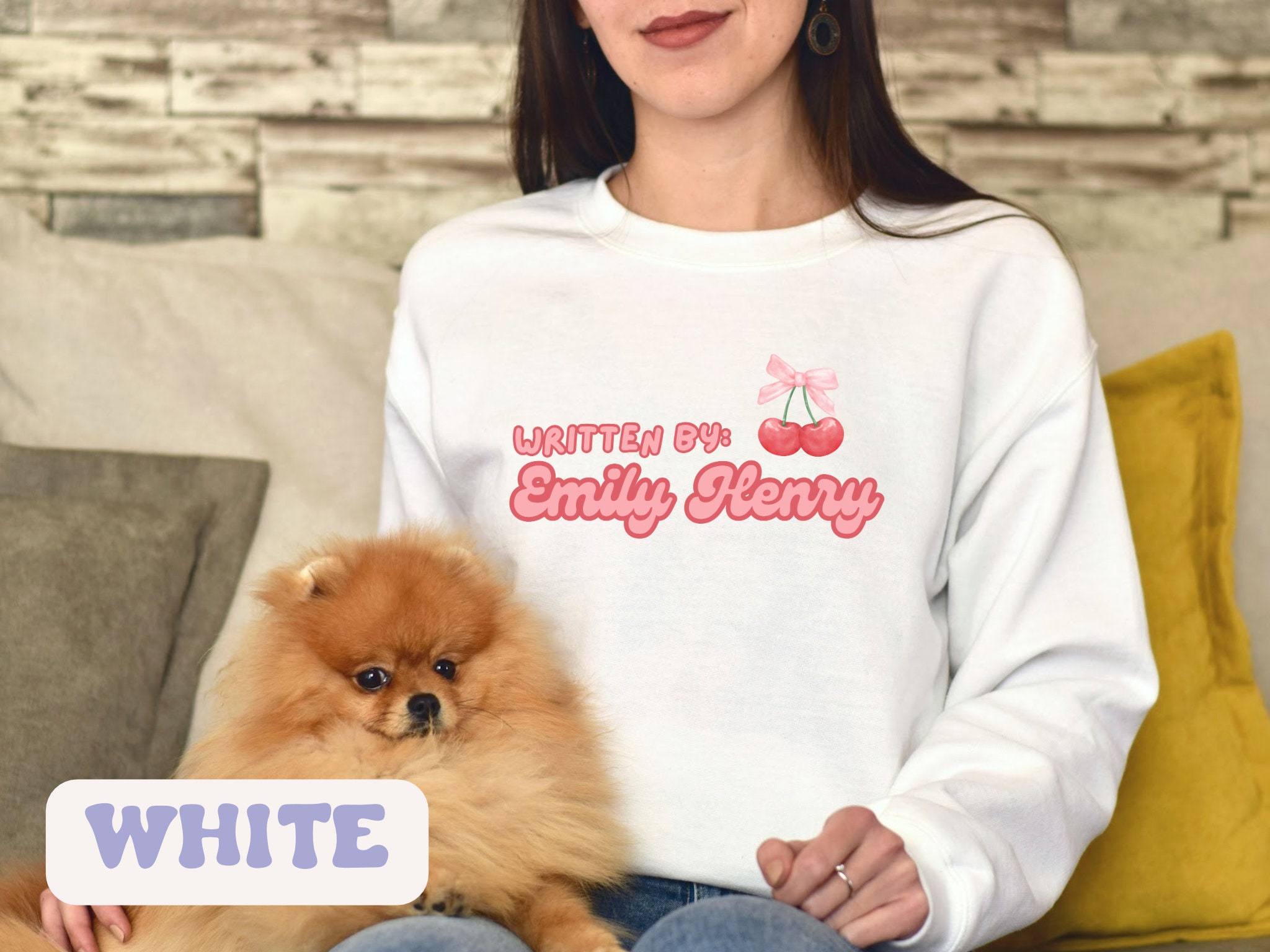 Written by Emily Henry Sweatshirt, Book Lover, Bookish Shirt, Book ...