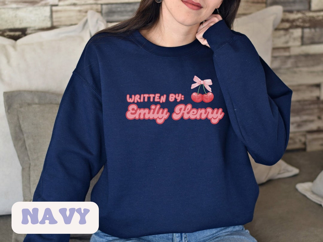 Written by Emily Henry Sweatshirt, Book Lover, Bookish Shirt, Book ...