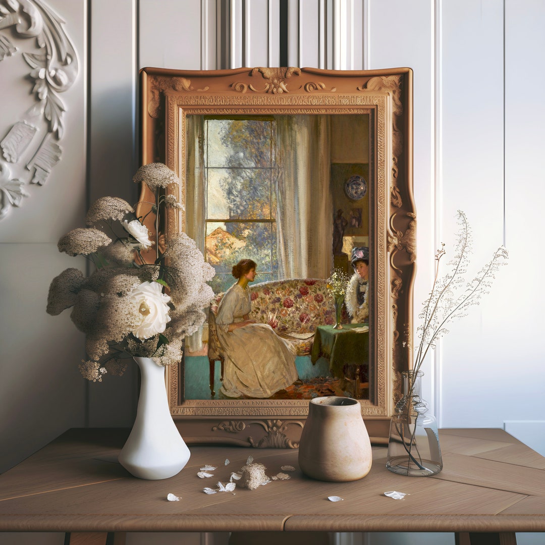 Vintage Art Farmhouse Print Cozy Art Home Decor Cottage Core Art the ...