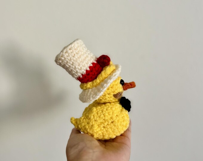 Lucifer (hazbin Hotel) Rubber Duck Inspired Crochet Amigurumi | Lucifer ...