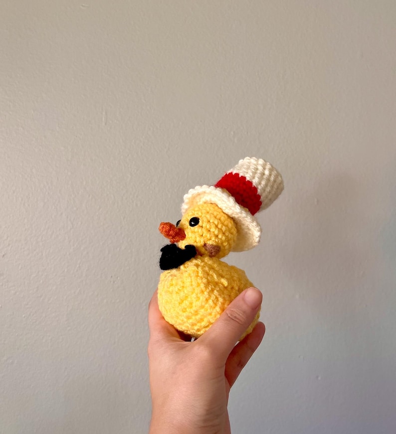 Lucifer (hazbin Hotel) Rubber Duck Inspired Crochet Amigurumi | Lucifer ...
