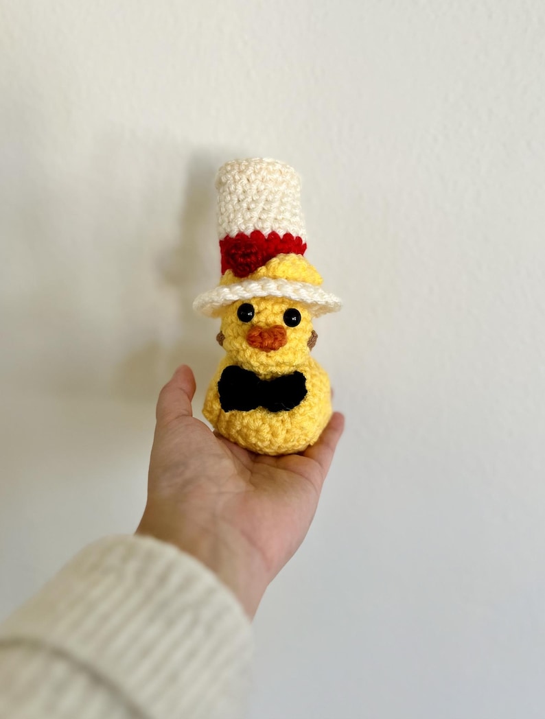 Lucifer (hazbin Hotel) Rubber Duck Inspired Crochet Amigurumi | Lucifer ...