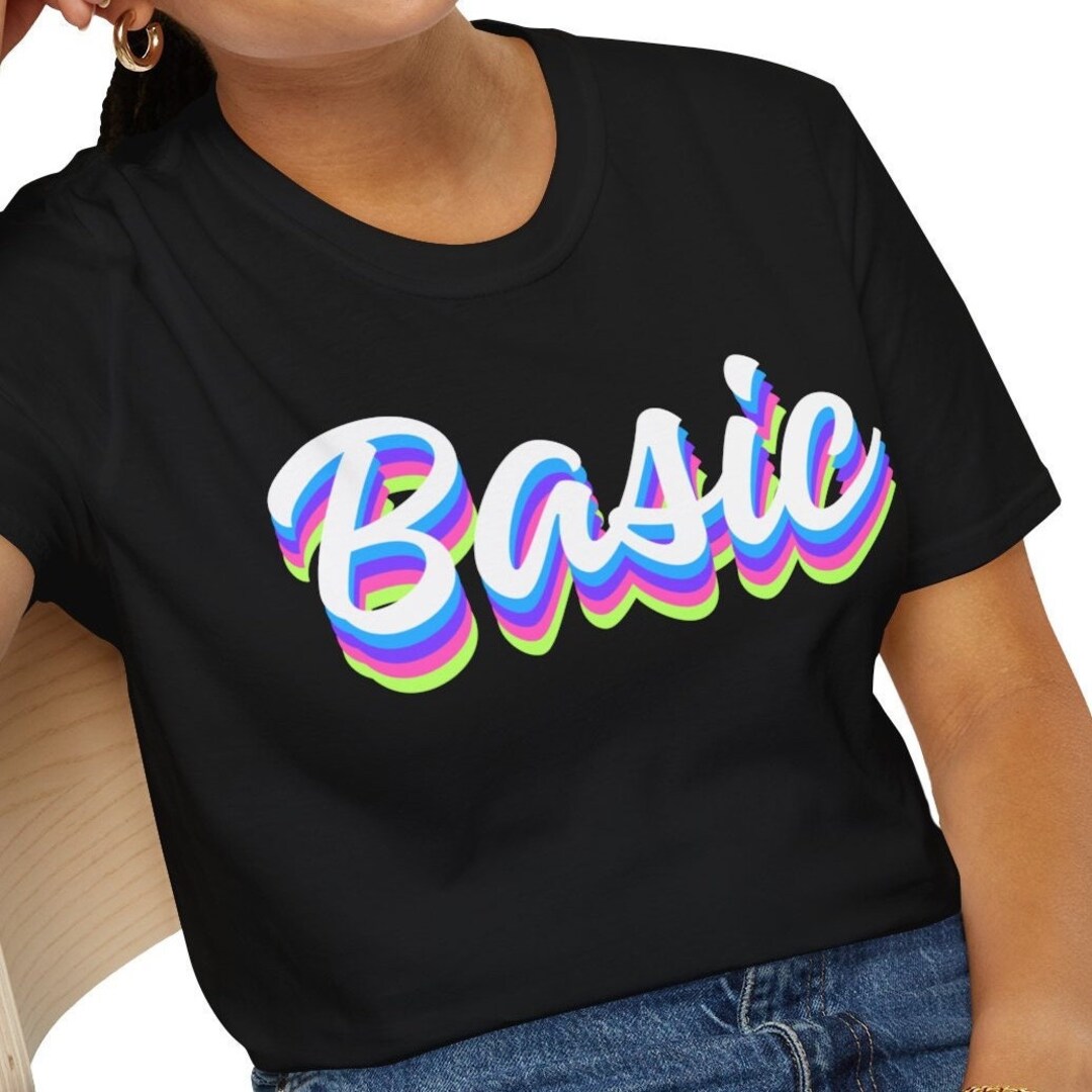 Classic Vintage T-shirt Basic Retro Shirt Basic Bitch Tee Baseball T ...