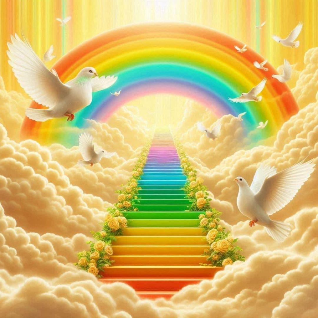 Memorial Backdrop Bundle | 4 PNG Designs Memorial Background | Stairs ...