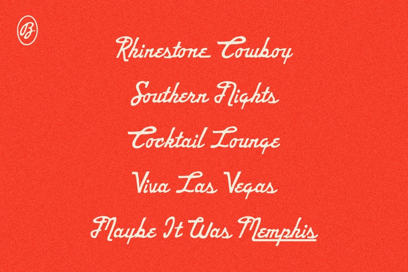 Boot Scootin' Boogie Western Script Font - Etsy