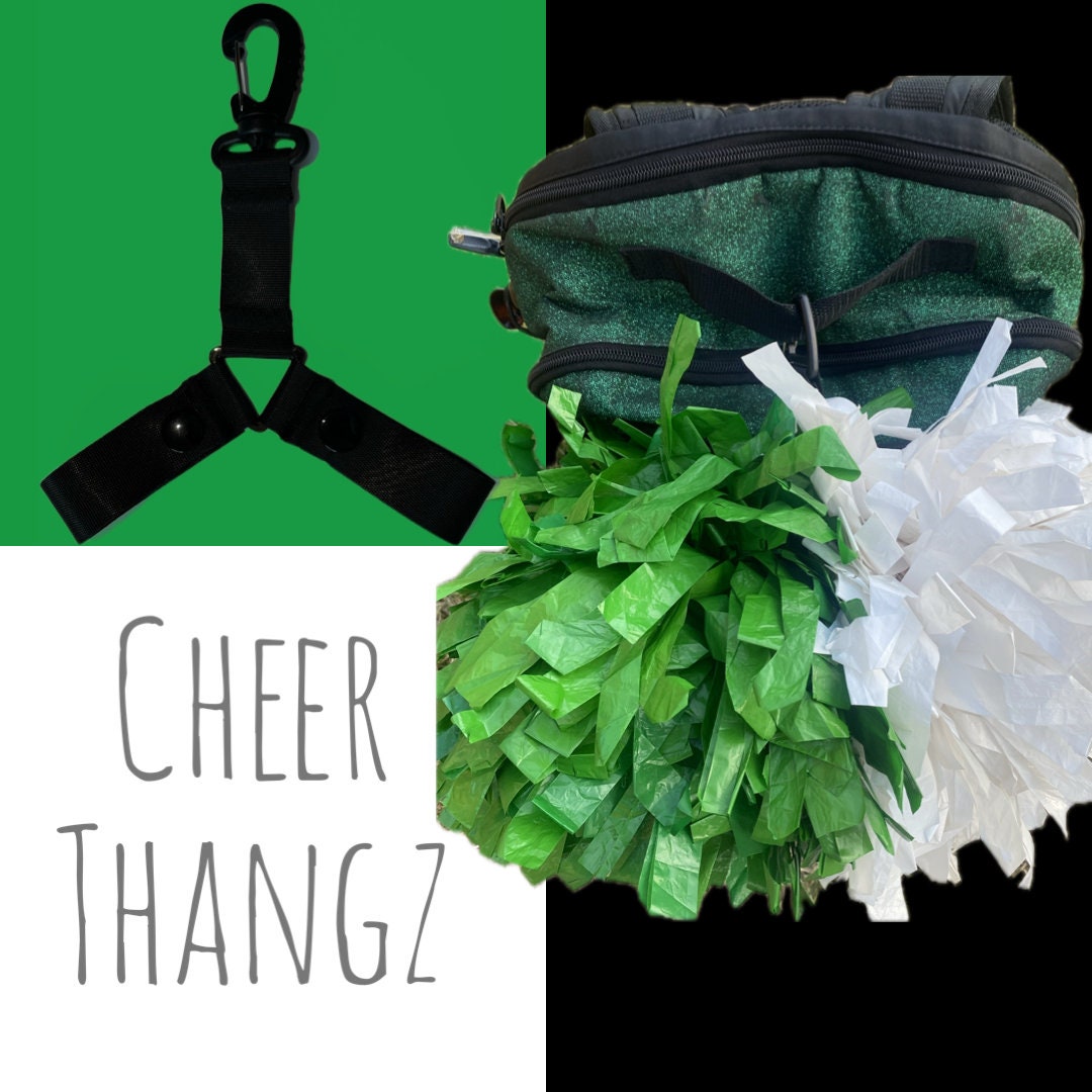 BLACK - Cheer Thangz™ Pom Holder Bag Straps – Team Pack of 25 | Cheer ...