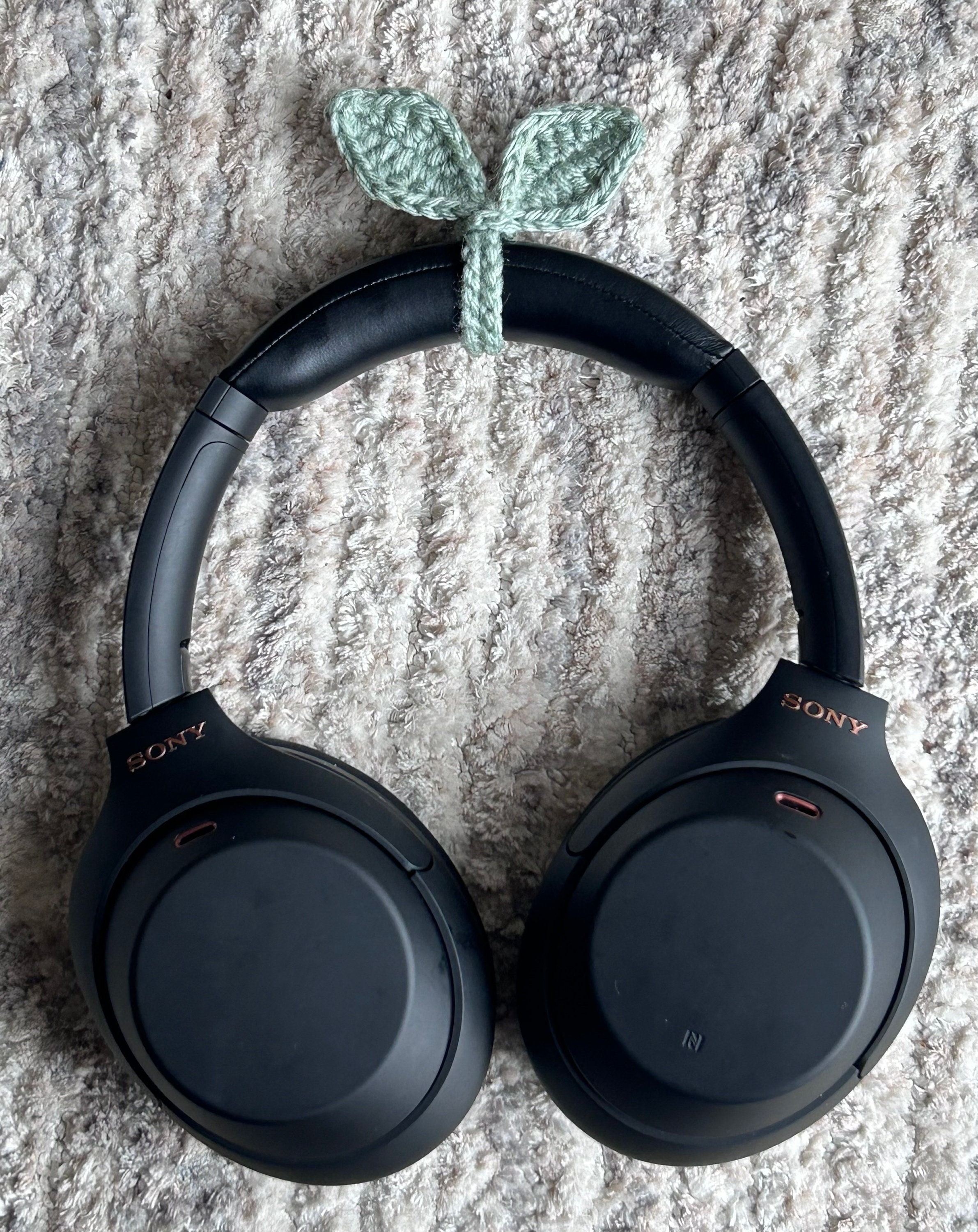 Crochet Sprout Headphones Accessory - Etsy
