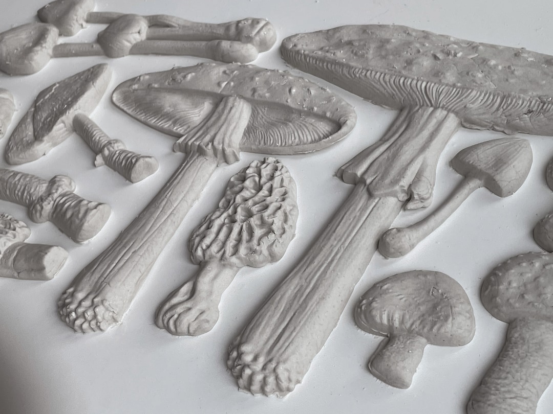 Toadstools IOD Mould - Etsy