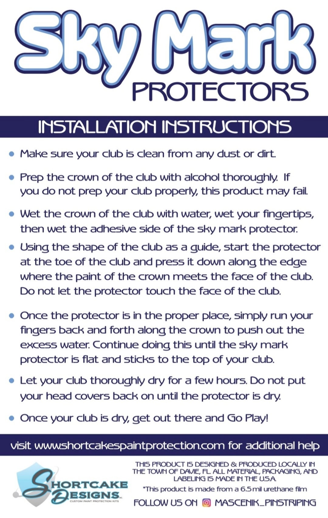 Sky Mark Protectors-protect Your Driver & Fairway Woods - Etsy